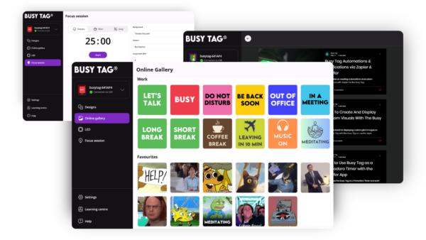 Luxafor Busy Tag – Clear Status Indicator