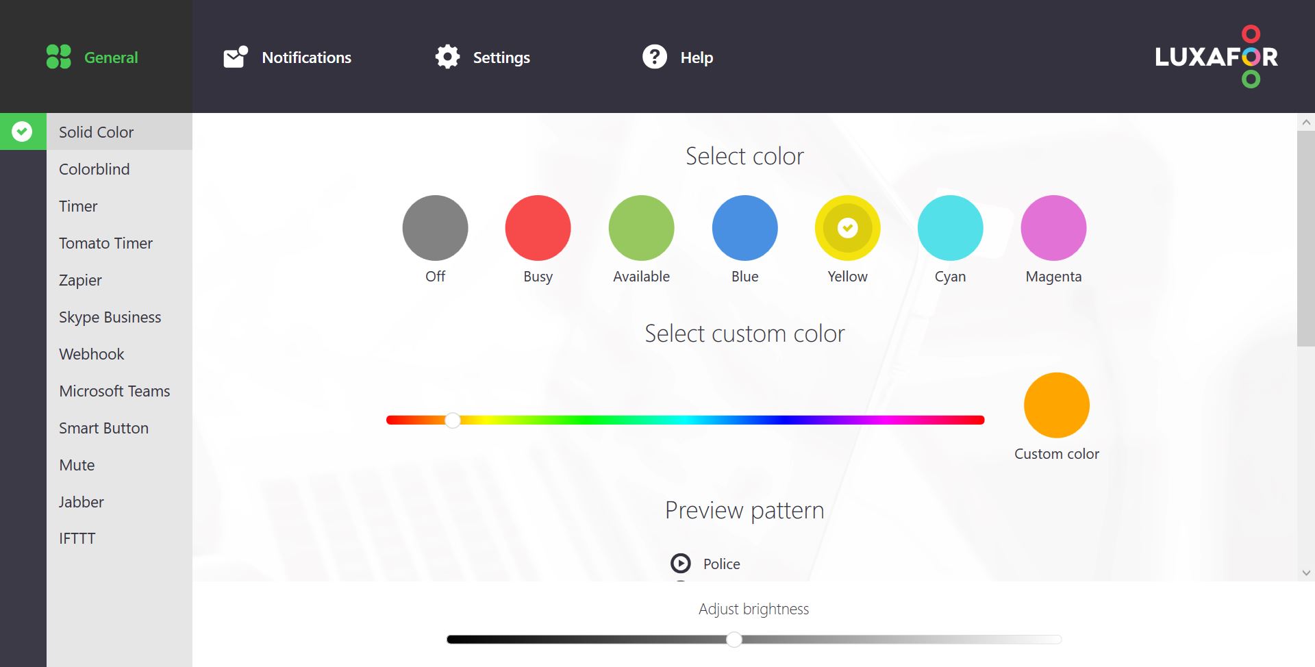 Busy Tag - Your Digital Canvas - Luxafor
